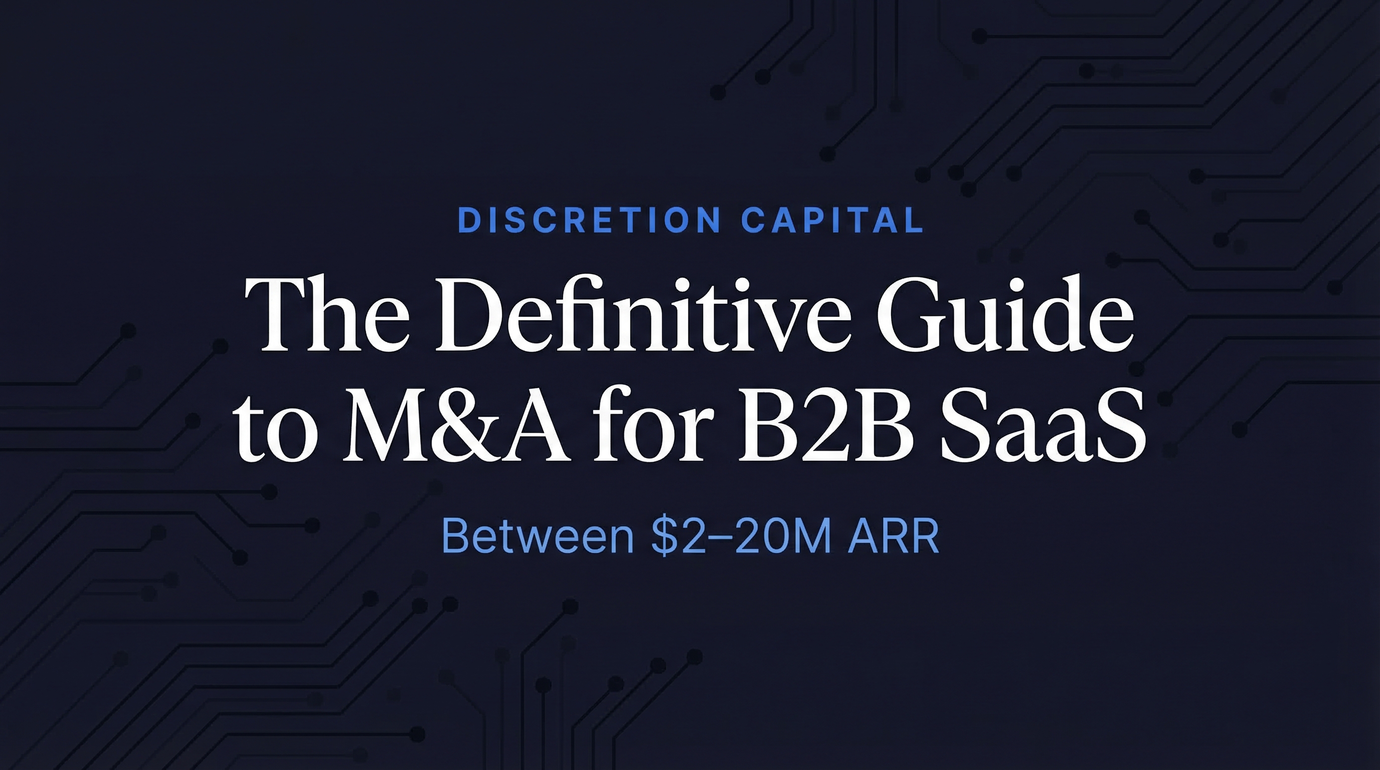 Chapter 1: Why This Guide Exists | Discretion Capital